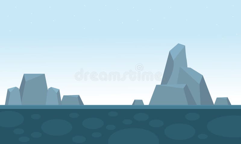Big Rock Scenery Backgrounds Game Stock Illustrations – 2 Big Rock ...
