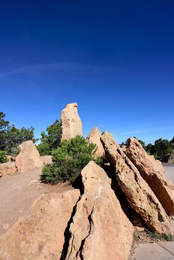 Big rocks stock photo. Image of pebbles, arizona, blue - 98453392