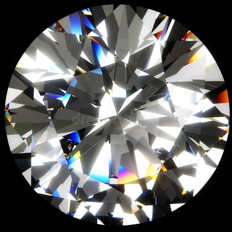 Big Round Diamond stock image. Image of global, computer - 60753893