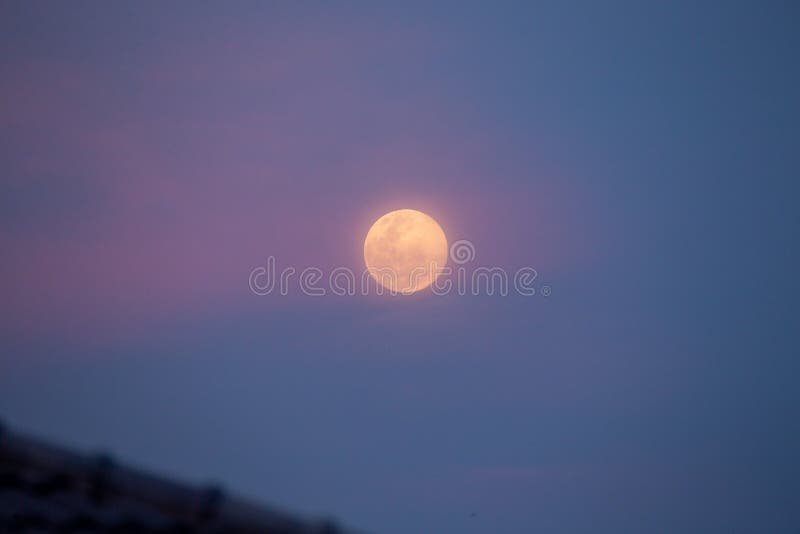 Round moon stock image. Image of skies, stars, solar - 13842609
