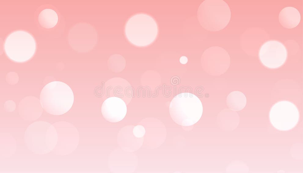 Big Round Shape Bokeh Pattern Banner for Decorative Backdrop Stock ...