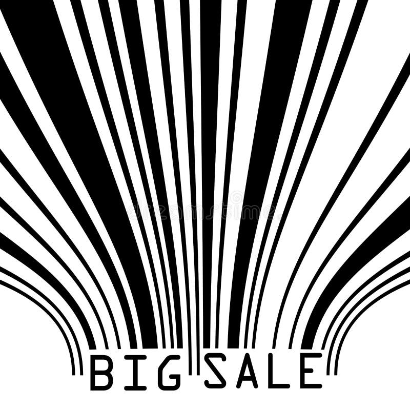 Big Sale Data in Qr Code. (modern Bar Code) Stock Vector - Illustration ...