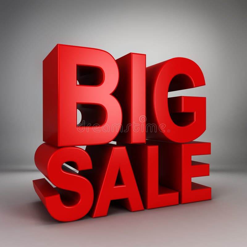 Big sale stock illustration. Illustration of marketing - 40963141