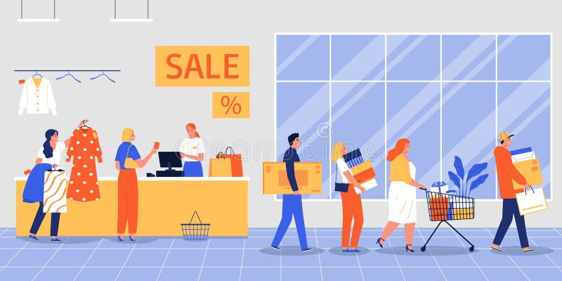 Family Big Box Store Stock Illustrations – 55 Family Big Box Store ...