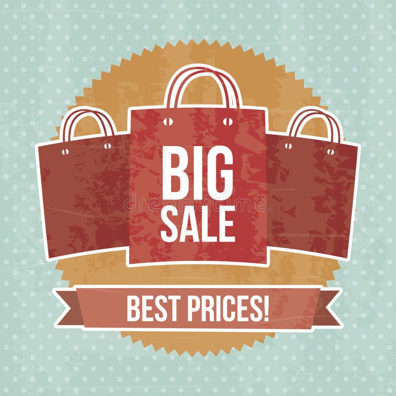 Big sale stock vector. Illustration of icon, promotion - 31331145