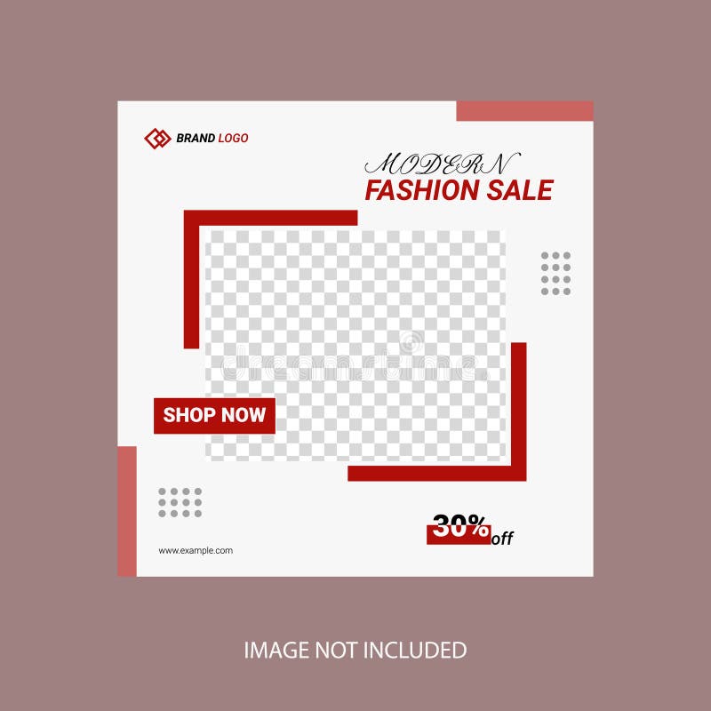 Big Sale Social Media Post Design Template Stock Illustration ...