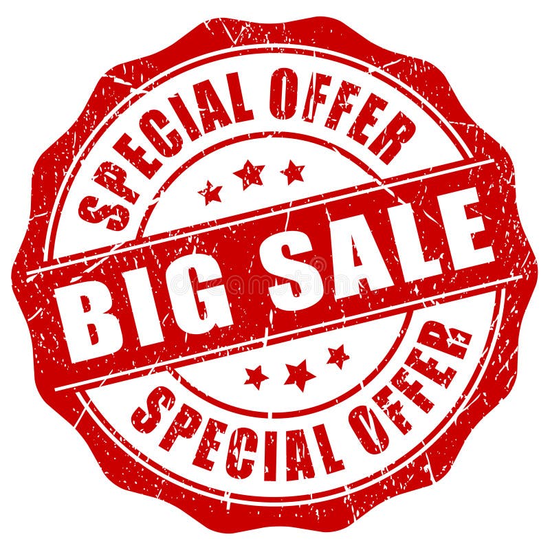 Big sale stamp stock vector. Illustration of advertising - 49382660
