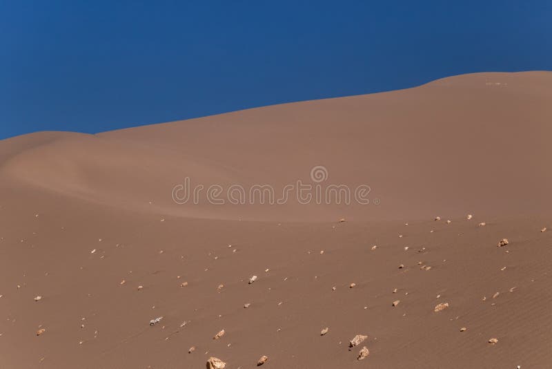 Big sand dune stock image. Image of hill, luna, park - 137719875