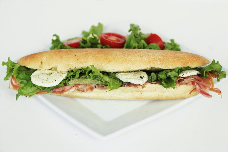 Big sandwich stock image. Image of sandwich, tomato, cheese - 3356441