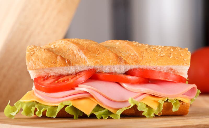Big sandwich stock photo. Image of bologna, sandwich - 35256354