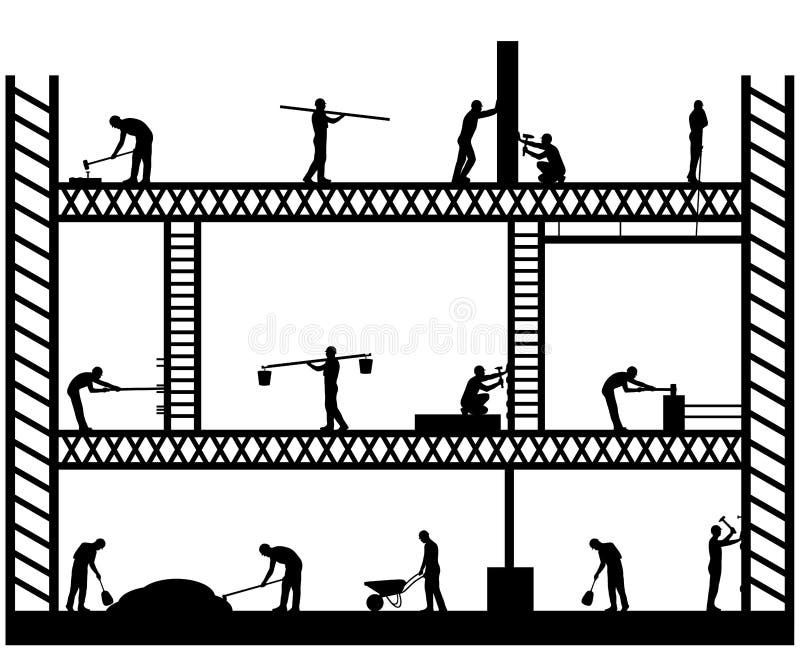 Scaffold Stock Illustrations – 2,251 Scaffold Stock Illustrations ...