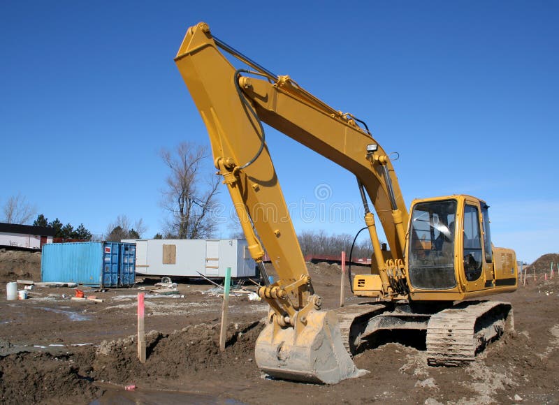 Big Scoop stock photo. Image of digging, angle, equipment - 2528050