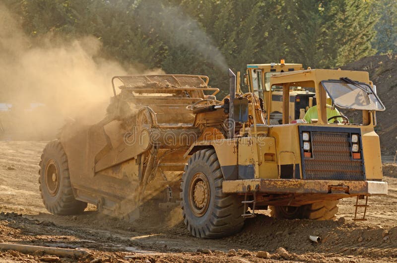 Construction and Sky-scraper Building and Crane Against Colorful Sky ...