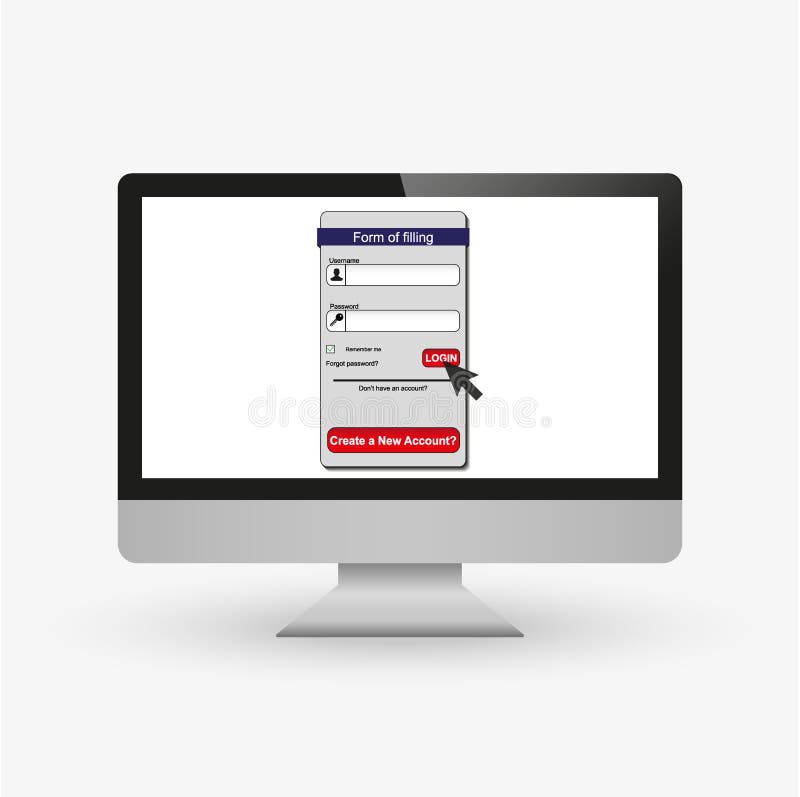 Form Fill Icon Stock Illustrations – 6,456 Form Fill Icon Stock ...