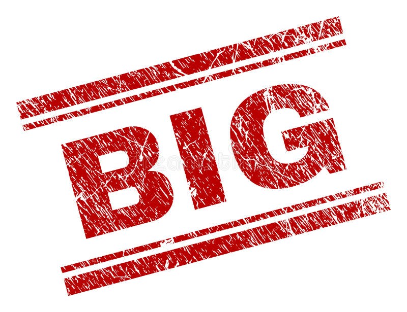 Scratched Textured BIG Stamp Seal Stock Vector - Illustration of ...