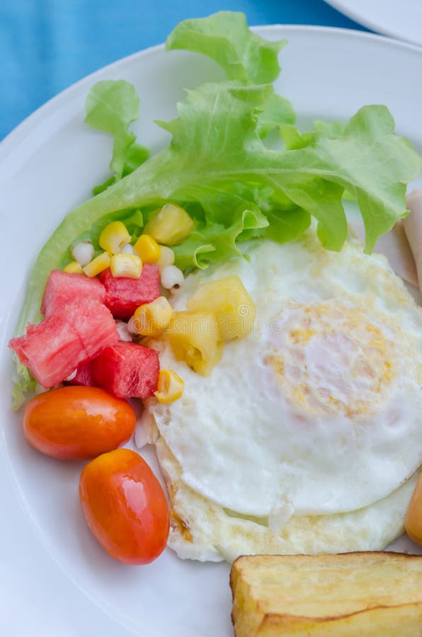 Big set of breakfast stock photo. Image of meal, salad - 57589744