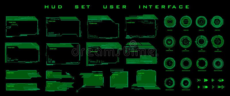Hud Navigation Interface Stock Illustrations – 3,654 Hud Navigation ...