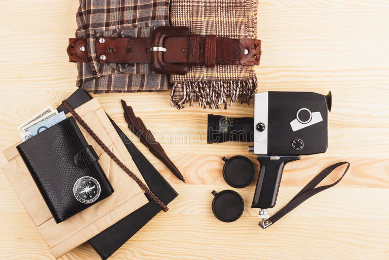 Big Set Different Man's Things Stock Photos - Free & Royalty-Free Stock ...