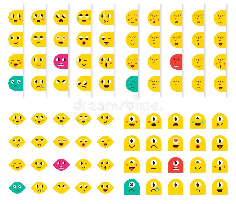 Big Emoticons Stock Illustrations – 1,162 Big Emoticons Stock ...