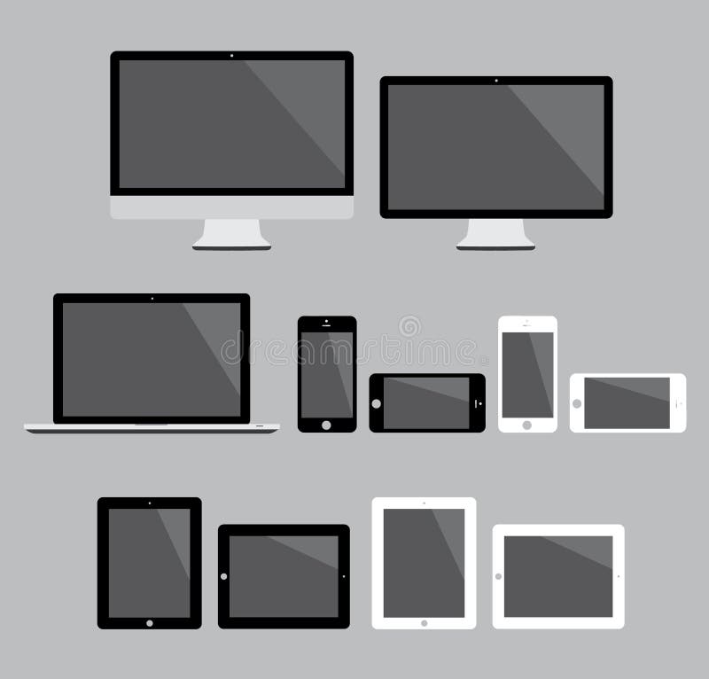 Big Set of Flat Modern Electronic Devices Vector I Stock Vector ... Big Set of Flat Modern Electronic Devices Vector I Stock Vector ...