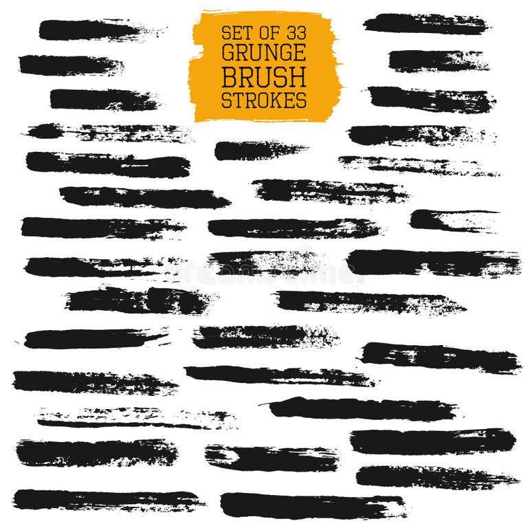 Big Brush Strokes Stock Illustrations – 3,262 Big Brush Strokes Stock ...