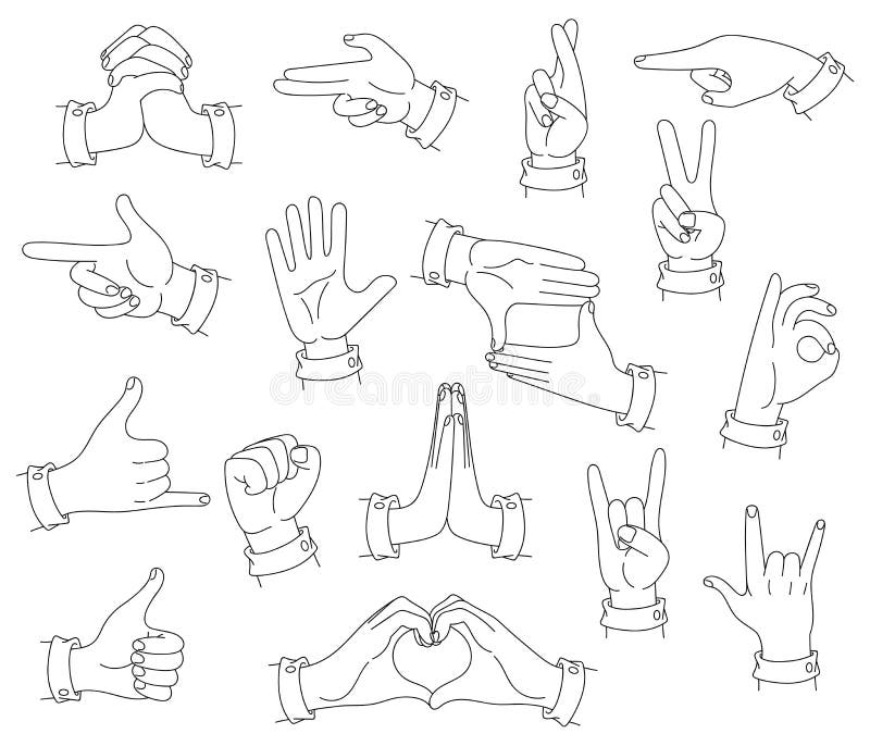 Big Gestures Stock Illustrations – 606 Big Gestures Stock Illustrations ...