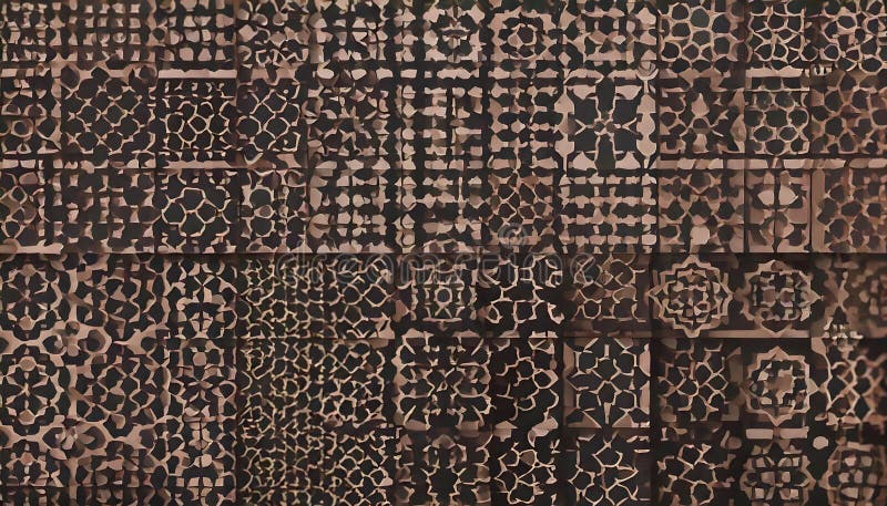 Big Set of Islamic Seamless Patterns with Arabic and Islamic Ornaments ...