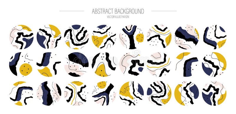 Big Set of Various Vector Highlight Covers. Stock Vector - Illustration ...