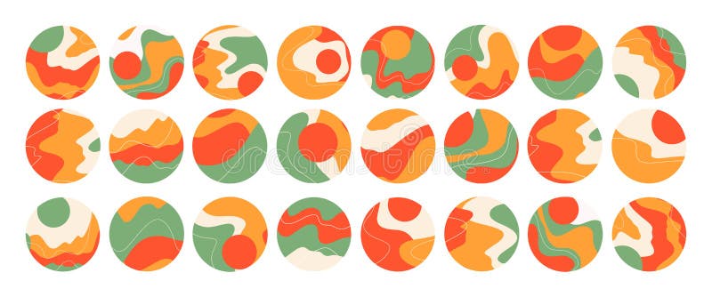 Big Set of Various Vector Highlight Covers. Stock Vector - Illustration ...