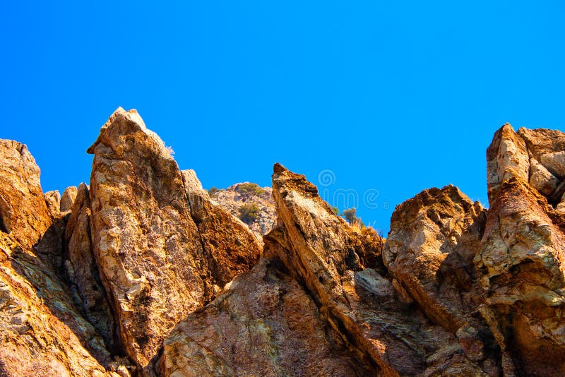 Big sharp rocks stock image. Image of nature, power, edge - 23768129