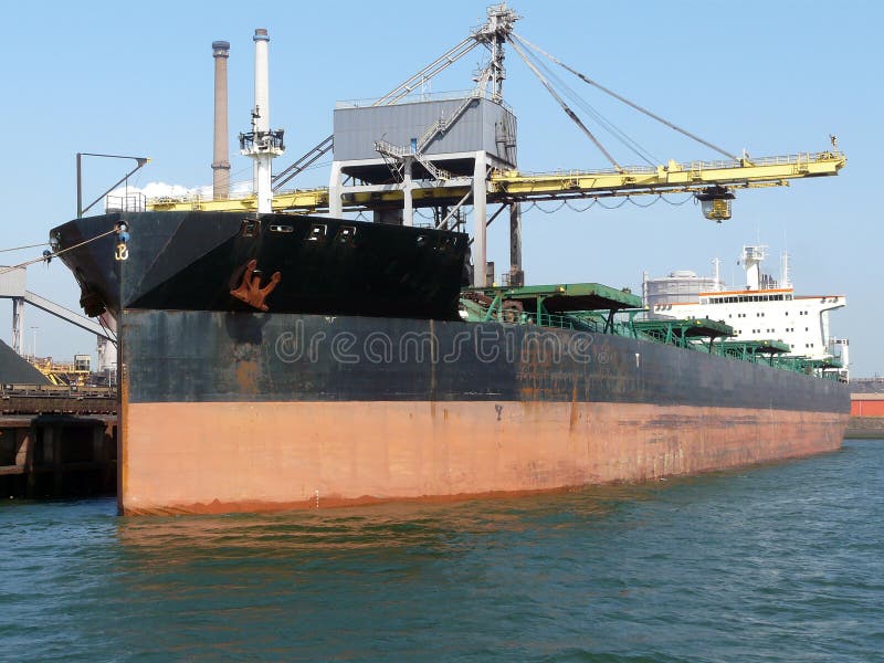 Big ship stock image. Image of load, harbour, carrier - 20630391