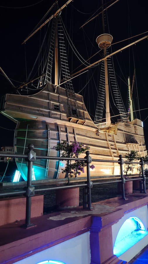A Big Ship in Malacca, Malaysia Stock Image - Image of ship, enormous ...