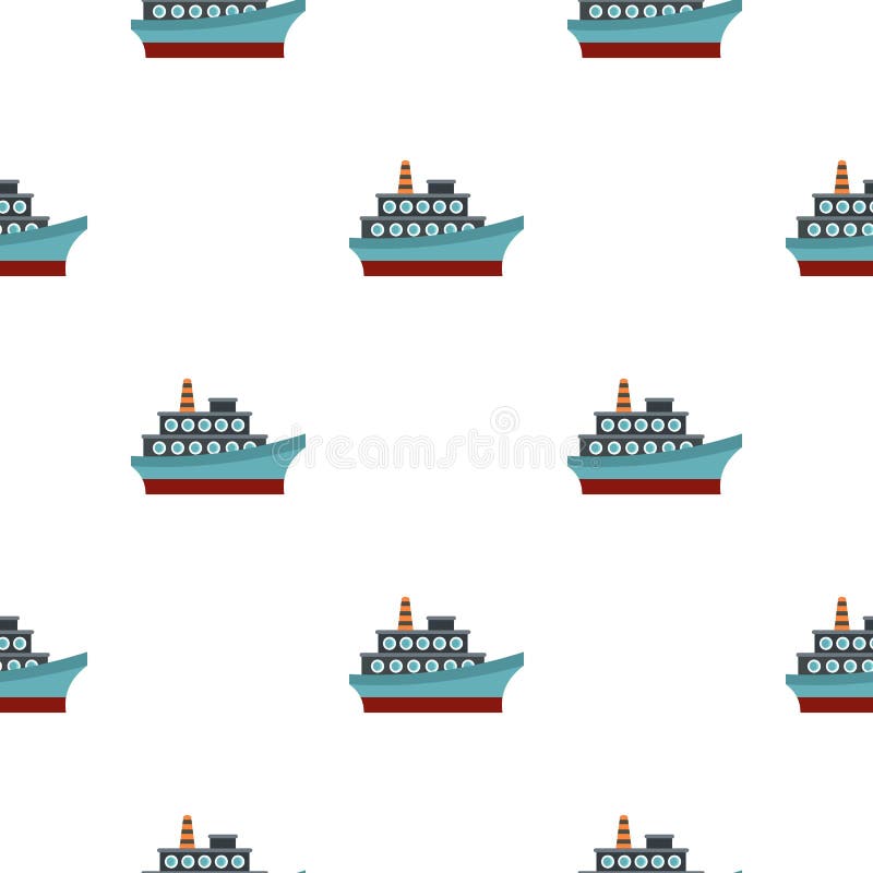 Ship pattern stock vector. Illustration of travel, continent - 19166922
