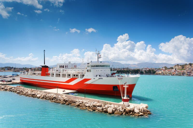 Big ships stock photo. Image of freight, water, goods - 27144896