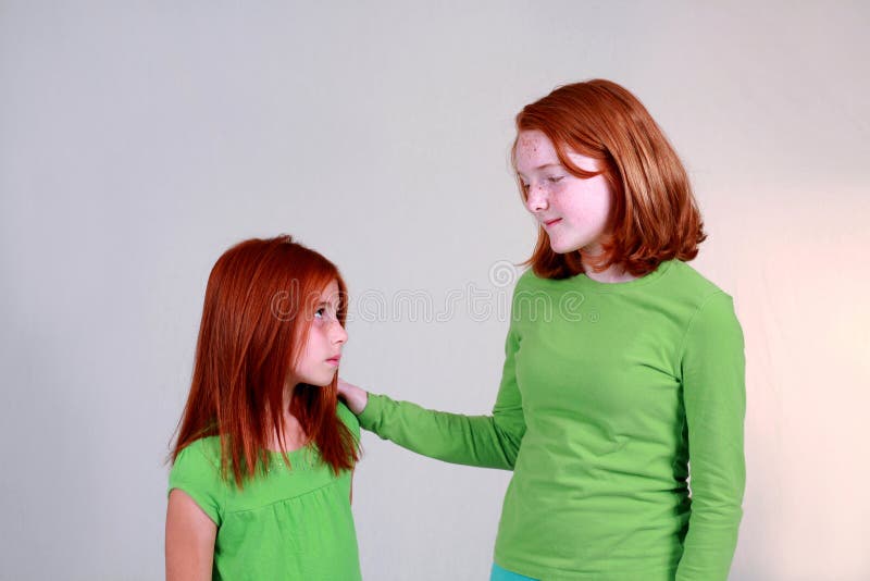 Big Sister Helper stock photo. Image of family, children - 6691586