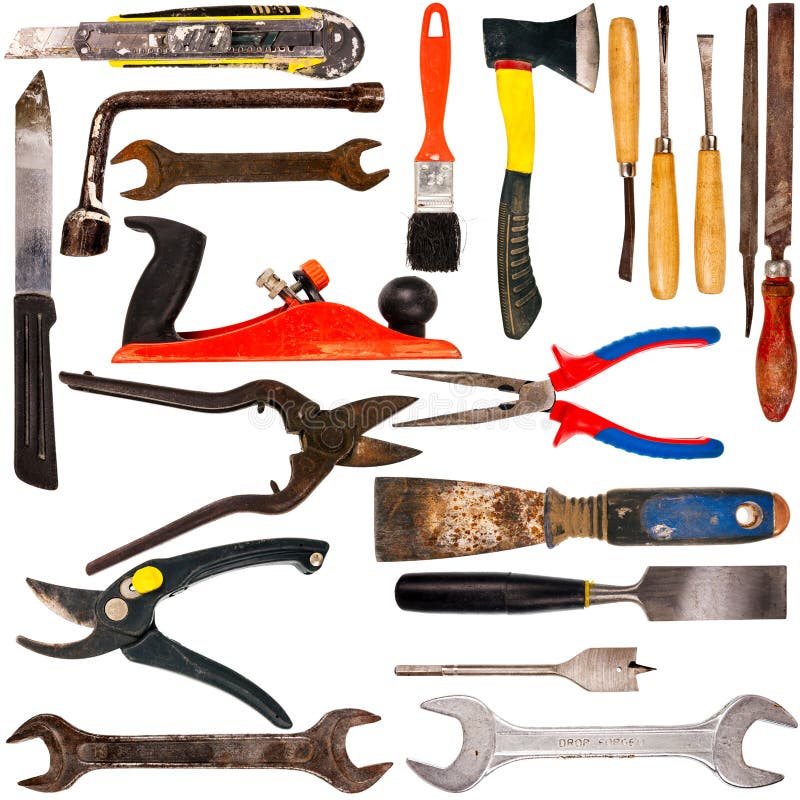 Big Size Collection Various Used Tools Stock Photos - Free & Royalty ...