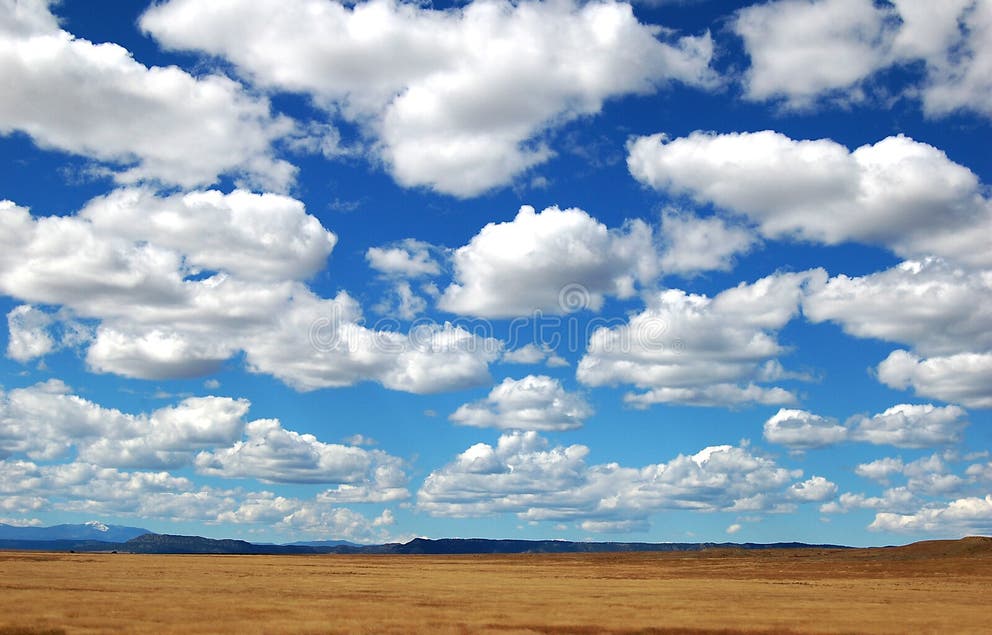 Big Sky Clouds stock photo. Image of clean, colorado, wind - 1815800