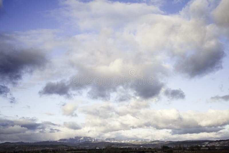Big Sky clouds stock photo. Image of cumulus, background - 67332370
