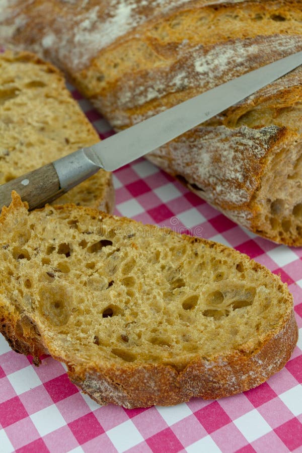 Big sliced bread stock image. Image of fresh, bakery - 161153695