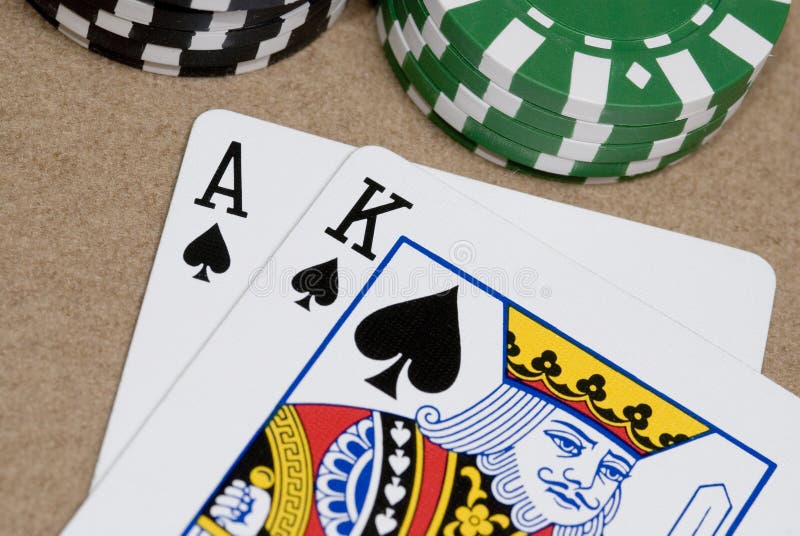 Big Slick stock photo. Image of bluff, hole, gambling - 2346476