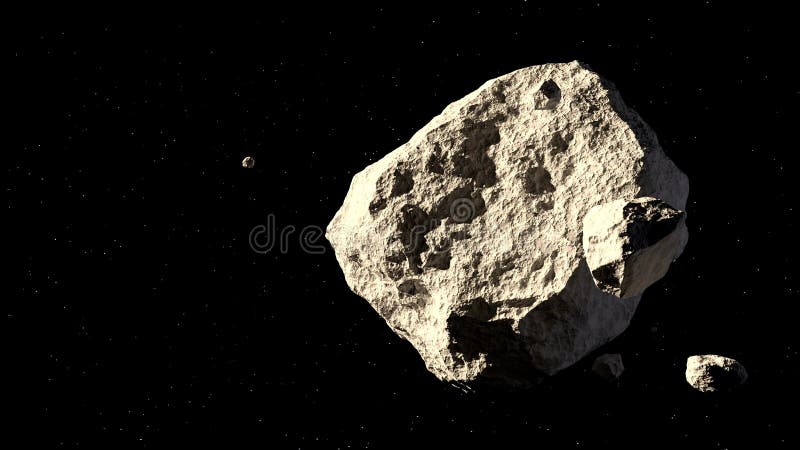 Asteroid Big And Small