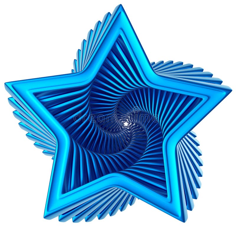 Big and Small Stars in Motion Stock Illustration - Illustration of ...