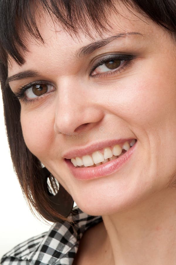 Caucasian Man with a Big Cheesy Smile Stock Image - Image of adult ...