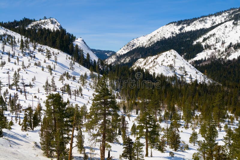 Big snowy mountains stock photo. Image of retreat, resting - 4402756