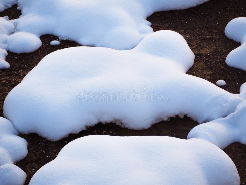 Snow patches in the dunes stock image. Image of sylt - 18623335