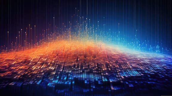 Big Sorting Algorithm Vizualization Stock Illustration - Illustration ...