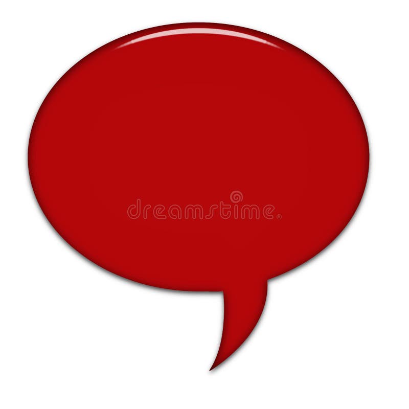 Big Speech Bubble stock illustration. Illustration of glass - 4757586