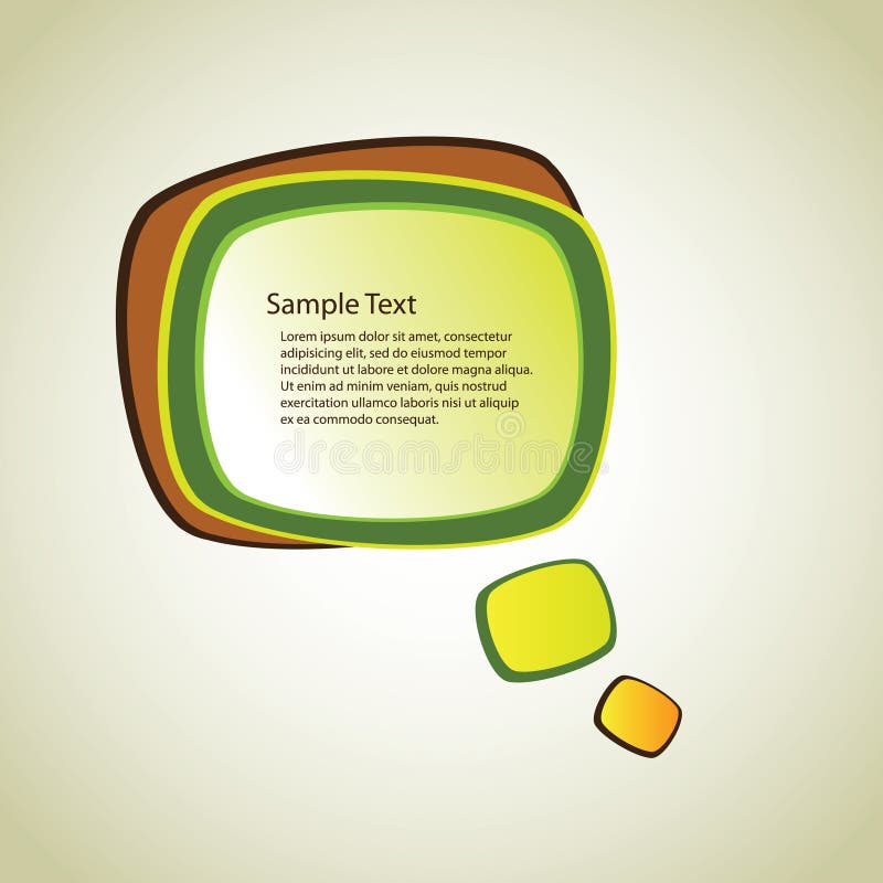 Big Speech Bubble stock vector. Illustration of conversation - 55674595