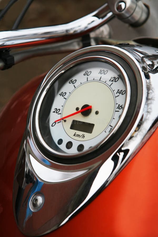 Big speedmeter stock image. Image of reflection, outdoors - 3627815
