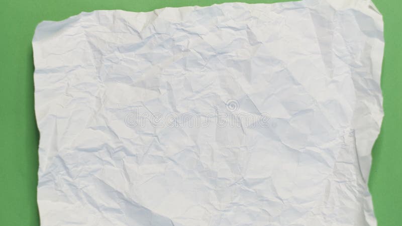 Square Crumpled Paper on a White Background Stock Photo - Image of ...